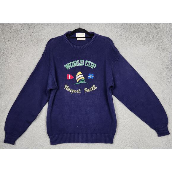 Lord Jeff | Sweaters | Lord Jeff Sweater Mens Xl Blue World Cup Newport ...